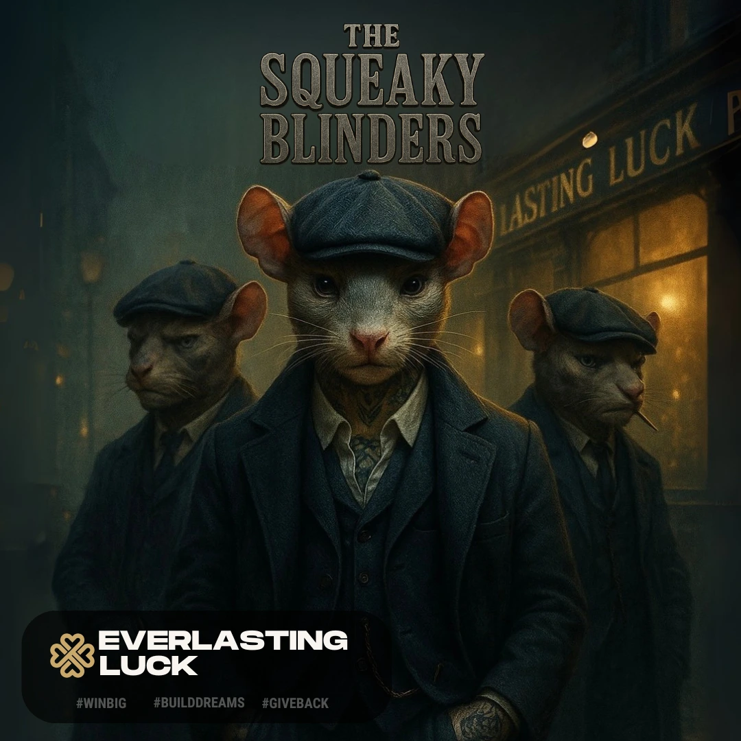THE SQUEAKY BLINDERS! ONLY 89P! OVER £13,000+ IN PRIZES! – Everlasting Luck