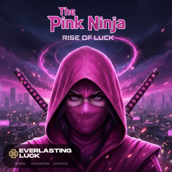 THE PINK NINJA: RISE OF LUCK! ONLY 99p! £15,000+ IN PRIZES ...